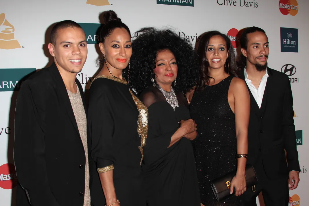 Tracee Ellis Ross Kids Diana Ross Family Pictures | POPSUGAR Celebrity